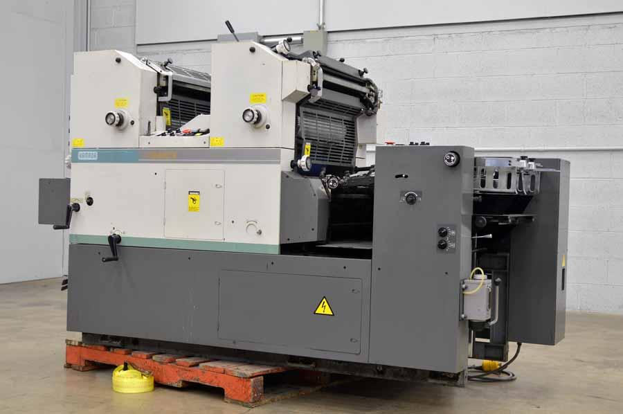 Lot #70: Hamada C248CX Two Color Offset Printing Press - WireBids